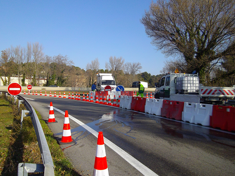 Balisage Pont de l’Europe | AVIGNON - Balisage Pont de l’Europe | AVIGNON
